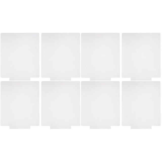 8 PCS ACRYLIC Sheet Cast Light Base Clear Acrylic Board Acrylic Led ...
