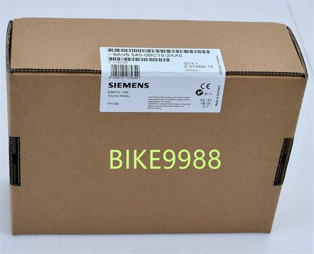 NEU SIEMENS 6AV6545-0BC15-2AX0 SIMATIC HMI TP170B 6AV6545-0BC15-2AX0 ...
