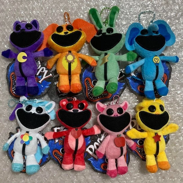 POPPY PLAYTIME -NAMCO exclusi- Smiling Critters mascot Plush Complete 4 ...