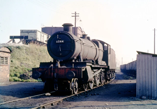 BRITISH RAILWAYS LOCO 6844 - 35mm Photographic Slide c/w copyright £2. ...