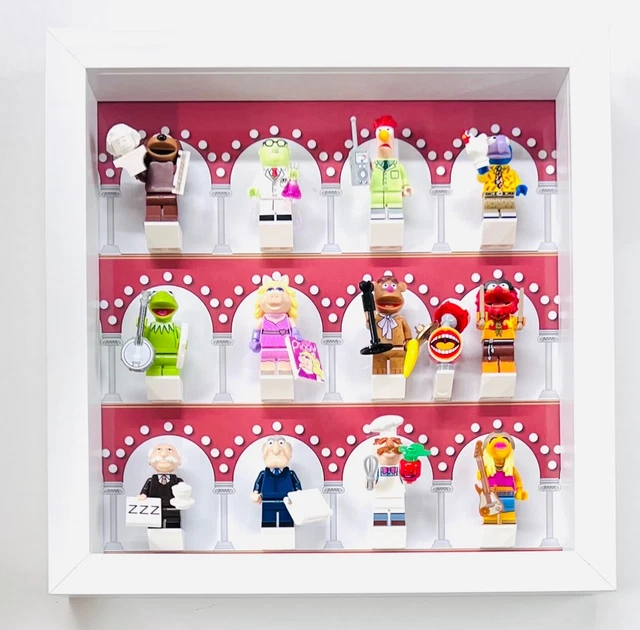 DISPLAY CASE FRAME for Lego ® Muppets Minifigures Figures 71033 25cm £ ...