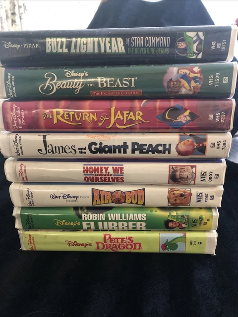 RARE VINTAGE WALT Disney Home Video Clamshell VHS Tape Lot! 9Tapes! EUR ...
