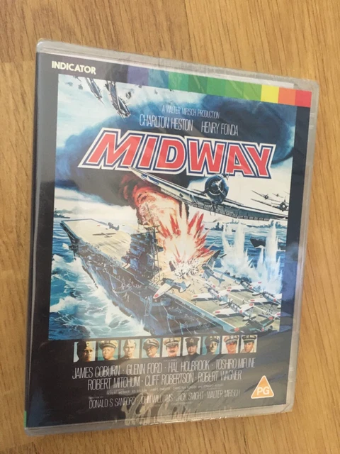 MIDWAY - New Limited Ed. Blu-ray Region B / Indicator / Henry Fonda, Heston £14.00 - PicClick UK