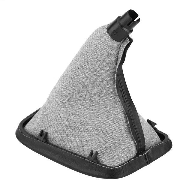 CAR GEAR SHIFT Stick Gaiter Boot Dust Cover Leather Manual Auto Shifter ...
