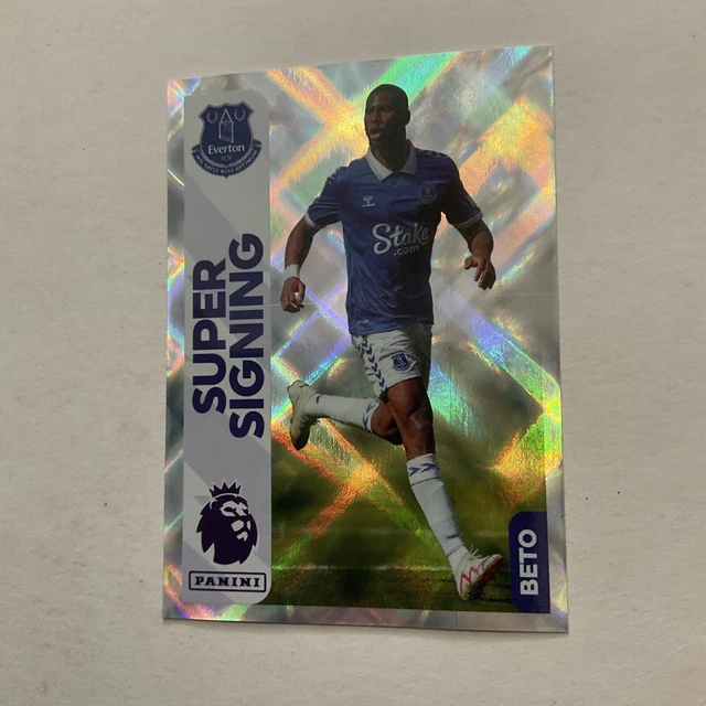 PANINI PREMIER LEAGUE sticker 2024 Beto Super Signing No 278 Mint EUR 1 ...