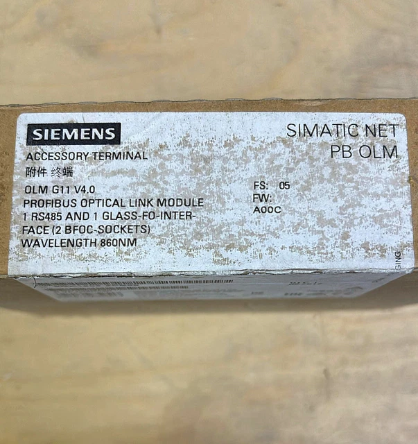 SIEMENS PROFIBUS OLM/G11 V4.0 optical link module 6GK1503-2CB00 $300.00 ...