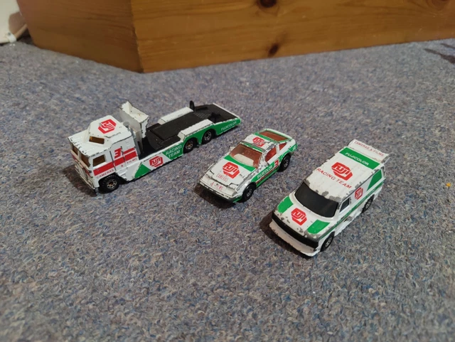 MATCHBOX FUJI RACING team Ford Super Van Nissan 300zx kenworth ...