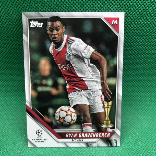 RYAN GRAVENBERCH - 2022 Topps UEFA Champions League - #199 All Star Rookie - Ajax EUR 1,66 ...