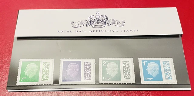 New 2023 Definitives Stamps Hm King Charles Iii Presentation Pack Royal
