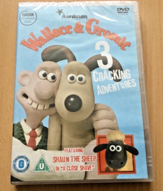 WALLACE & GROMIT 3 Cracking Adventures DVD New and Sealed UK Release £6 ...