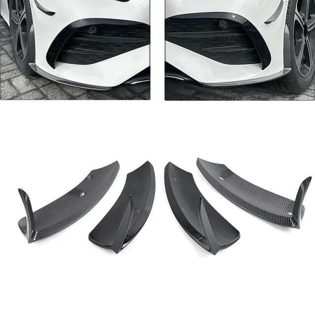 FRONT BUMPER LIP Wrap Angle Splitter Spoiler Fit Benz A Class W177 A180 ...