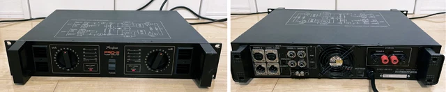 AMPLIFICATEUR DE PUISSANCE Accuphase PRO-2 Black fonctionnement ...
