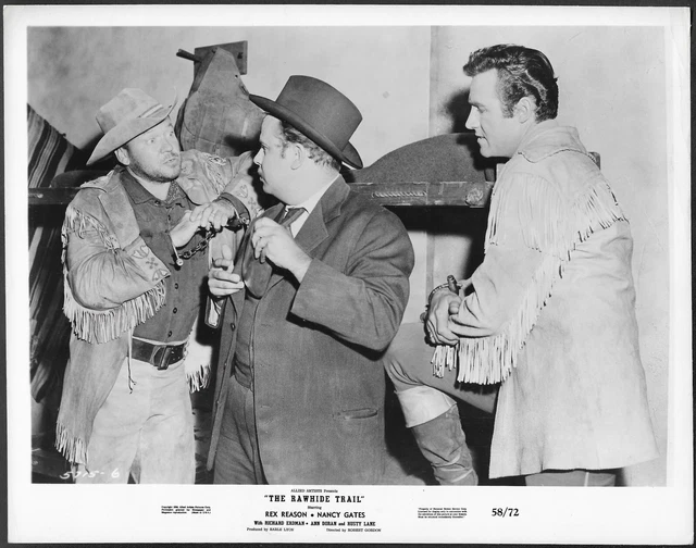 WESTERN REX REASON The Rawhide Trail 1950s Original Photo Richard ...