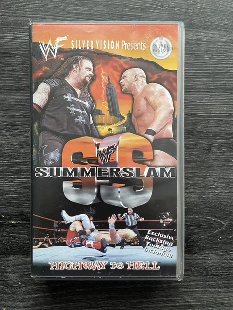 WWF - SUMMERSLAM 98 (VHS, 1998) WWE Wrestling Video Tape (2) £6.99 ...