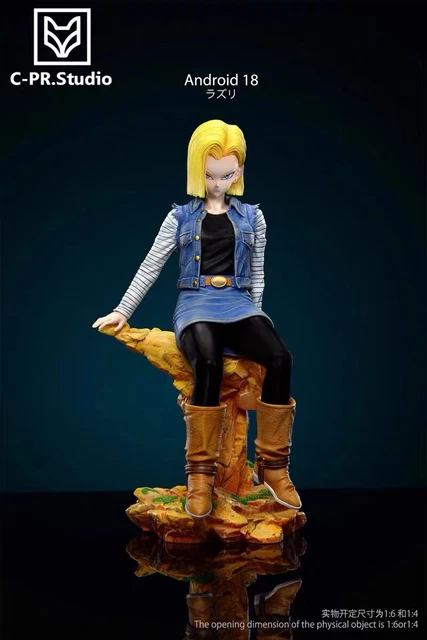 CPR STUDIO DRAGON Ball Android 18 Resin Statue 1/6 Scale £158.40 ...