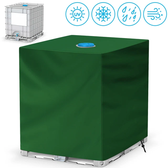 NEVERLAND 1000L IBC Tank Container Wassertank Abdeckung UV Folienhaube ...
