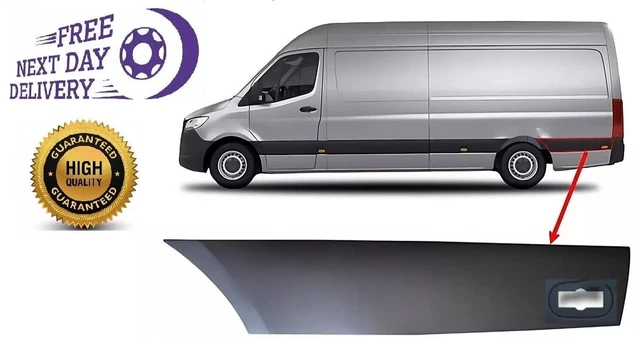 MERCEDES SPRINTER LWB 2018-2024 Side Plastic Moulding Trim Left Side ...