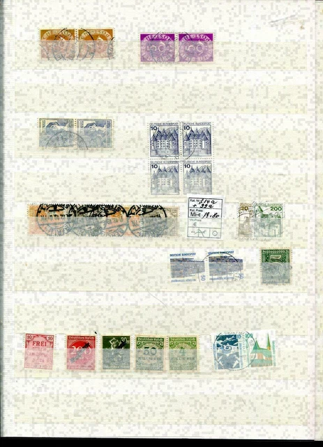 GERMAN REICH + Frg Print Together / + canceled 637 Pcs. (#76147) $160. ...