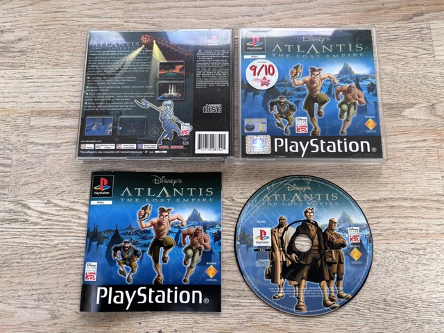 DISNEY ATLANTIS THE LOST EMPIRE PS1 PlayStation One - Complete Retro ...