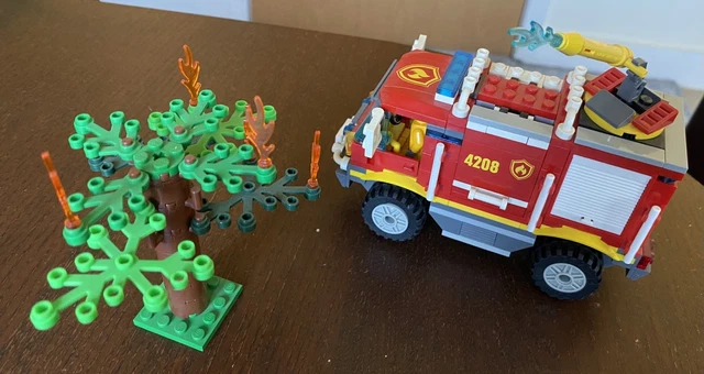 LEGO CITY 4208 Forest Fire Truck Kit. No box or manual. VGC. £10.80 ...
