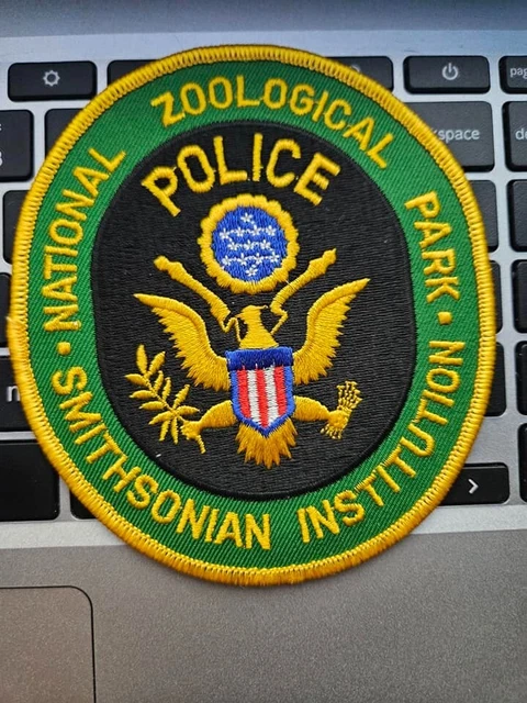 WASHINGTON DC ZOO Police Patch National Zoological Park Smithsonian ...
