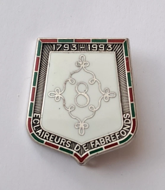 INSIGNES MILITAIRES RARE CAVALERIE du 8ème HUSSARDS Numéroté EUR 30,00 ...