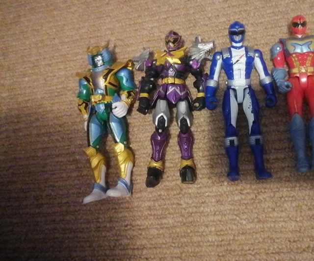 BANDAI 2005 POWER Rangers Mystic Force Koragg Knight Wolf Purple 5.5 ...