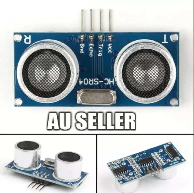 HC-SR04 ULTRASONIC MODULE Distance Measuring Transducer Sensor for ...