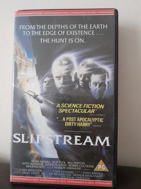 SLIPSTREAM VHS MARK Hamill Bill Paxton cert PG EIV Release Classic SCI ...
