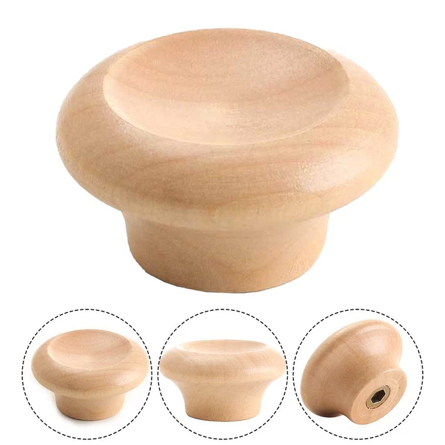 POIGN E DE COUVERTURE de casserole de haute qualit pot en bois ...