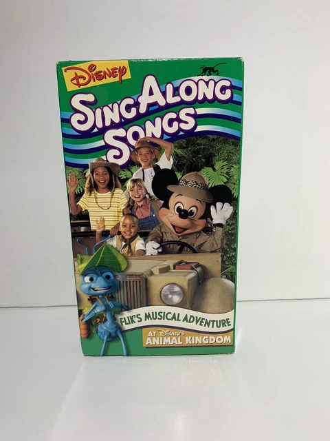 DISNEYS SING ALONG Songs - Fliks Musical Adventure (VHS, 1999) $11.00 ...