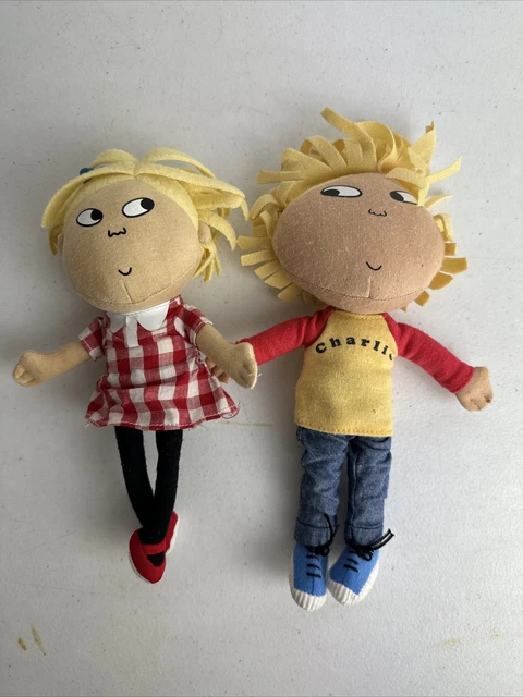 Charlie And Lola Soft Toy Plush Doll Cbeebies £24 99 Picclick Uk