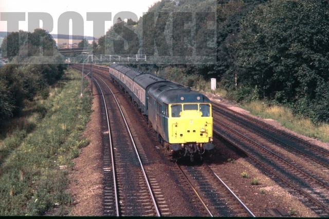 35MM SLIDE BR British Railways Diesel Loco Class 31 31447 Tapton 1987 ...