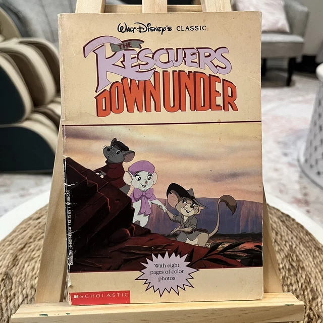 THE RESCUERS DOWN Under | Walt Disney's Classic | PB 1990 Scholastic ...