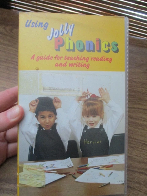 USING JOLLY PHONICS A Guide For Teaching Reading And Writing VHS Video using-jolly-phonics-a-guide-for-teaching-reading-and-writing-vhs-video