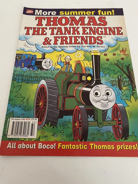 VINTAGE THOMAS THE Tank Engine & Friends Magazine 21st Aug 1996 Issue ...