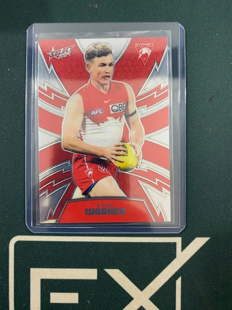 2024 SELECT AFL Footy Stars CHAD WARNER Luminous Thunderbolt 110/599 SWANS EUR 2,99 - PicClick IT