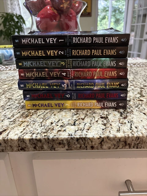 MICHAEL VEY BOOK Series by Richard Paul Evans Volumes 1-7 $35.00 - PicClick
