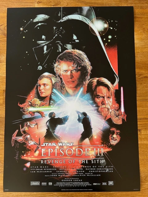 MOVIE POSTER STAR Wars Revenge of the Sith 420mm x 594mm size A2 £4.99 ...