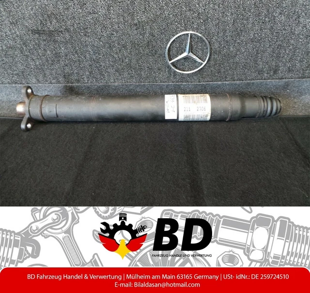 B39-21 * MERCEDES Benz W211 E-Klasse Kardanwelle komplett 2114102706 Gelenkwelle EUR 39,60 ...