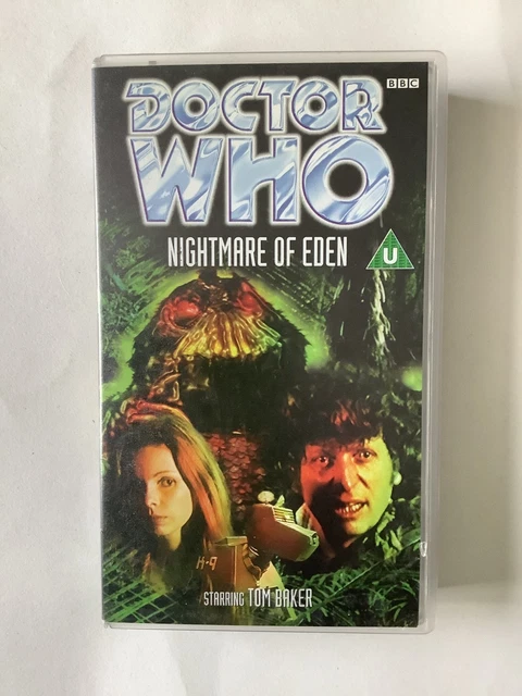 DOCTOR WHO: NIGHTMARE Of Eden (VHS, 1998) - Tom Baker £6.50 - PicClick UK