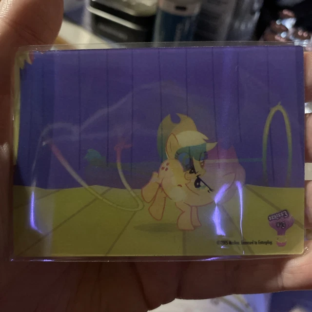 MY LITTLE PONY: FiM Series 3 APPLEJACK Lenticular Trading Card #L3 £26. ...