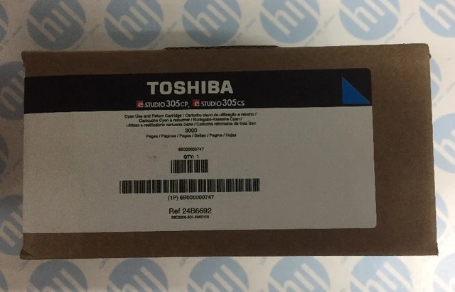 ORIGINAL TOSHIBA E STUDIO 305CP, e STUDIO 305CS Blue New Pack In Box £ ...