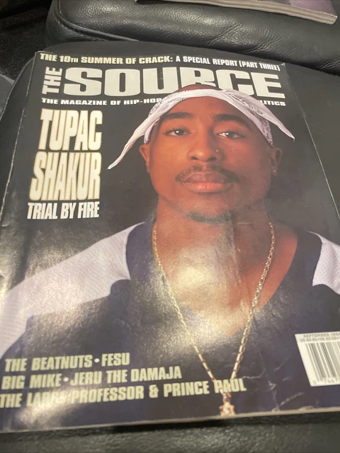 THE SOURCE MAGAZINE #60 (September 1994) TUPAC SHAKUR Trial By Fire ...