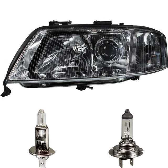 PHARE HALOGÈNE À Gauche pour Audi A6 Type 4B Année 01.97-09.99 Incl ...