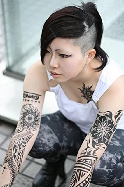 TOKYO GHOUL UTA Arte Corporal Abdominal Tatuaje Sello Pegatina Cosplay ...