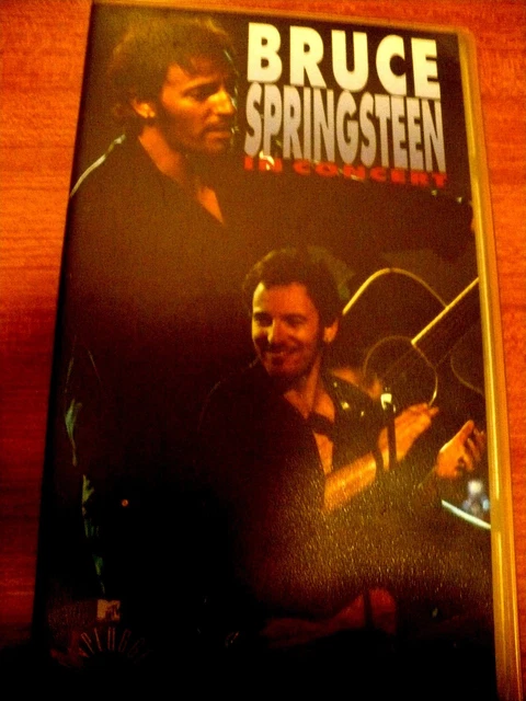 VHS BRUCE SPRINGSTEEN In Concert Mtv Unplugged 1992 EUR 8,00 - PicClick IT