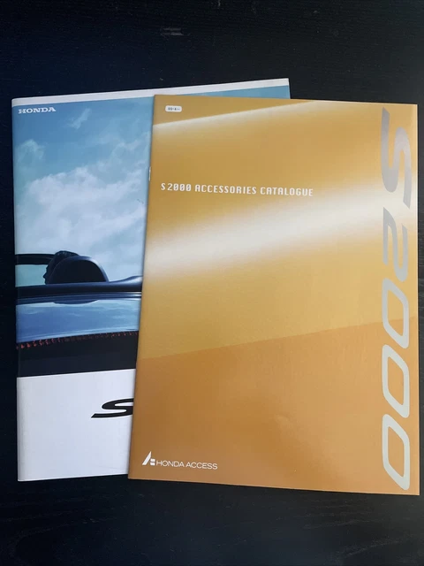 JDM HONDA S2000 Brochure Accessory Catalog AP1 F20 VTEC Type R Civic ...