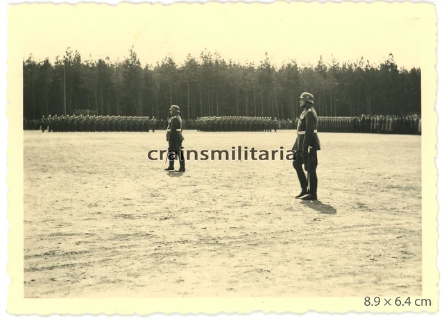 ORIG. FOTO GENERAL FREYTAG und VON RANTZAU Flak.Rgt.43 in DESSAU ...