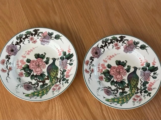 VINTAGE MYOTT MEAKIN Dynasty Collection : 2 Exotic Garden Bowls £15.00 ...